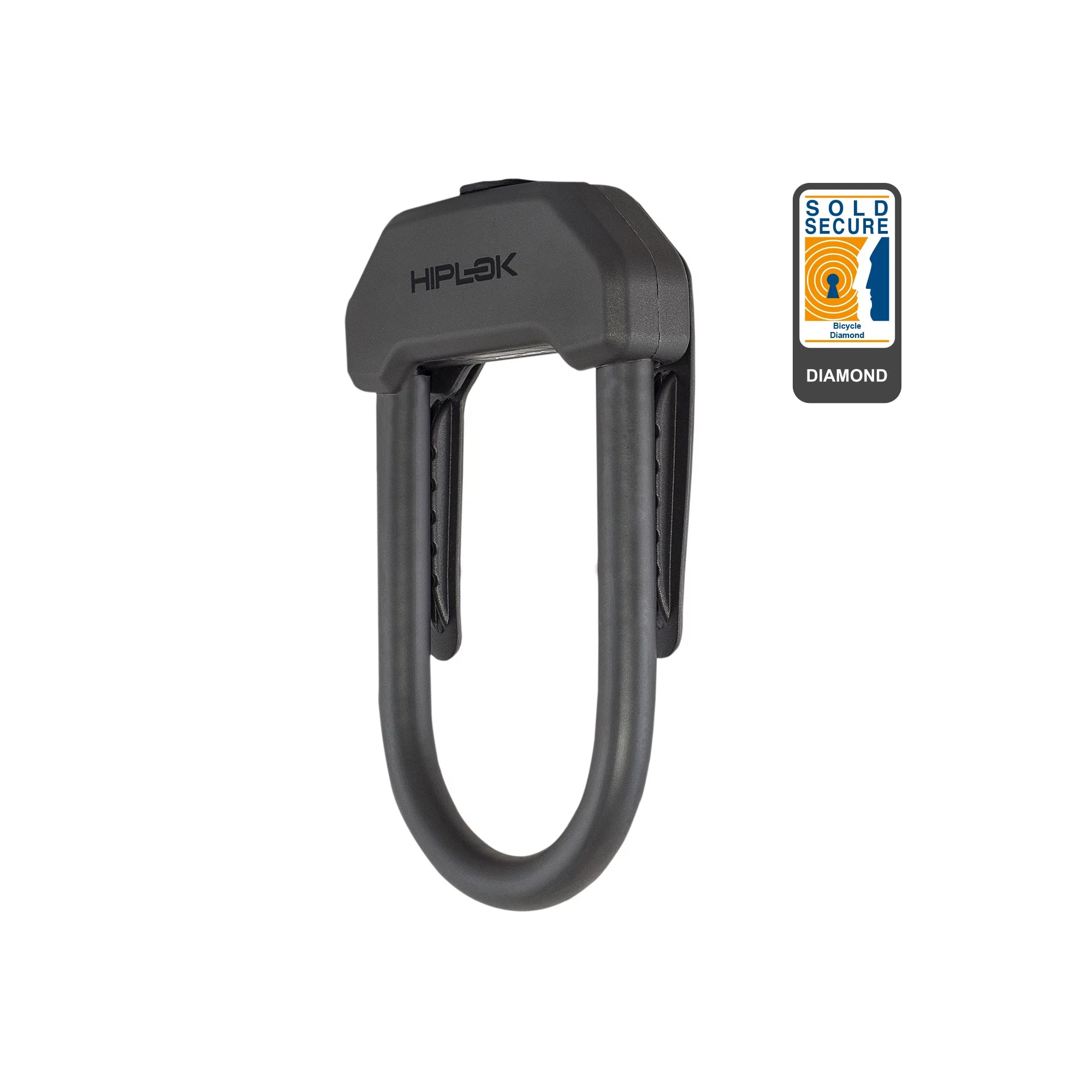 HIPLOK DX D-lock with frame clip